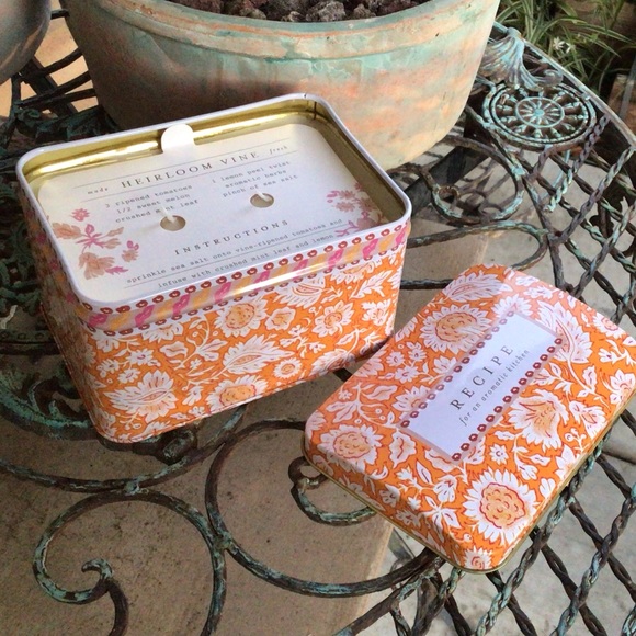 Anthropologie | Other | Anthropologie Rosebud Recipe Tin Candle Recipe ...